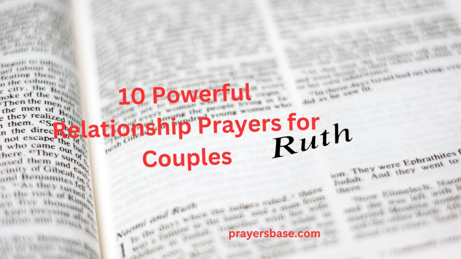 10 Powerful Relationship Prayers for Couples Seeking Divine Connection ...