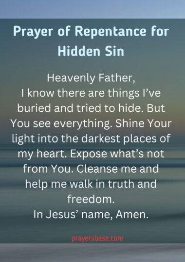 15 Heartfelt Prayers of Repentance to Restore Your Relationship with ...