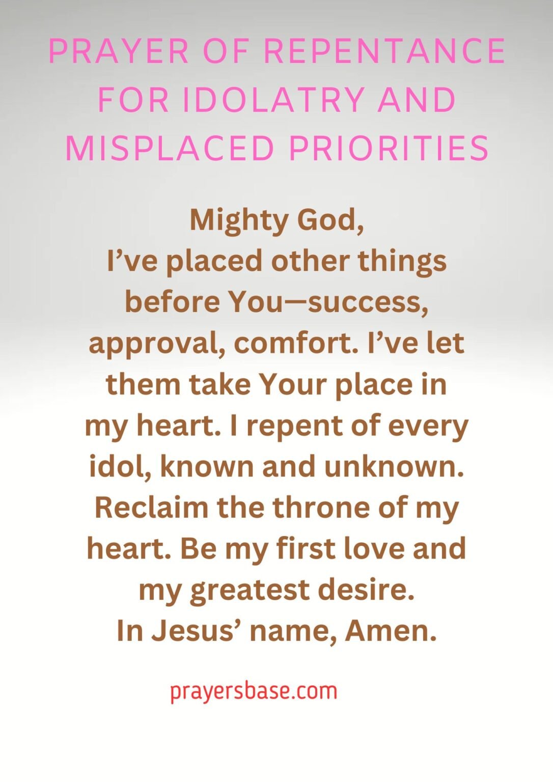 15 Heartfelt Prayers of Repentance to Restore Your Relationship with ...
