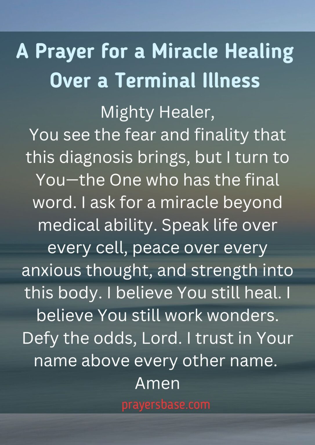 17 Powerful Prayers for a Miracle Healing When You Need God’s Immediate ...