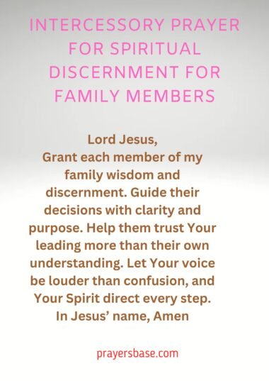 21 Intercessory Prayers for Family to Cover Loved Ones with God’s Protection, Peace, and ...