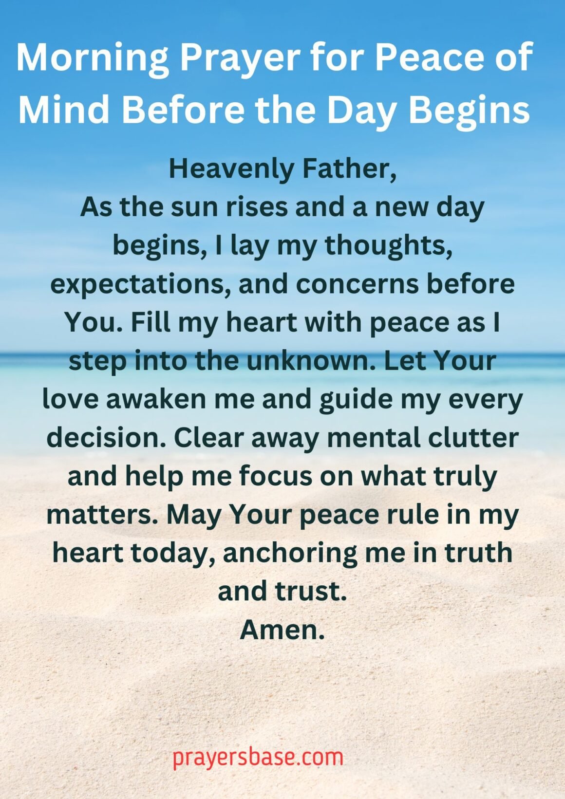 21 Calming Prayers for Peace of Mind to Overcome Anxiety, Stress, and ...
