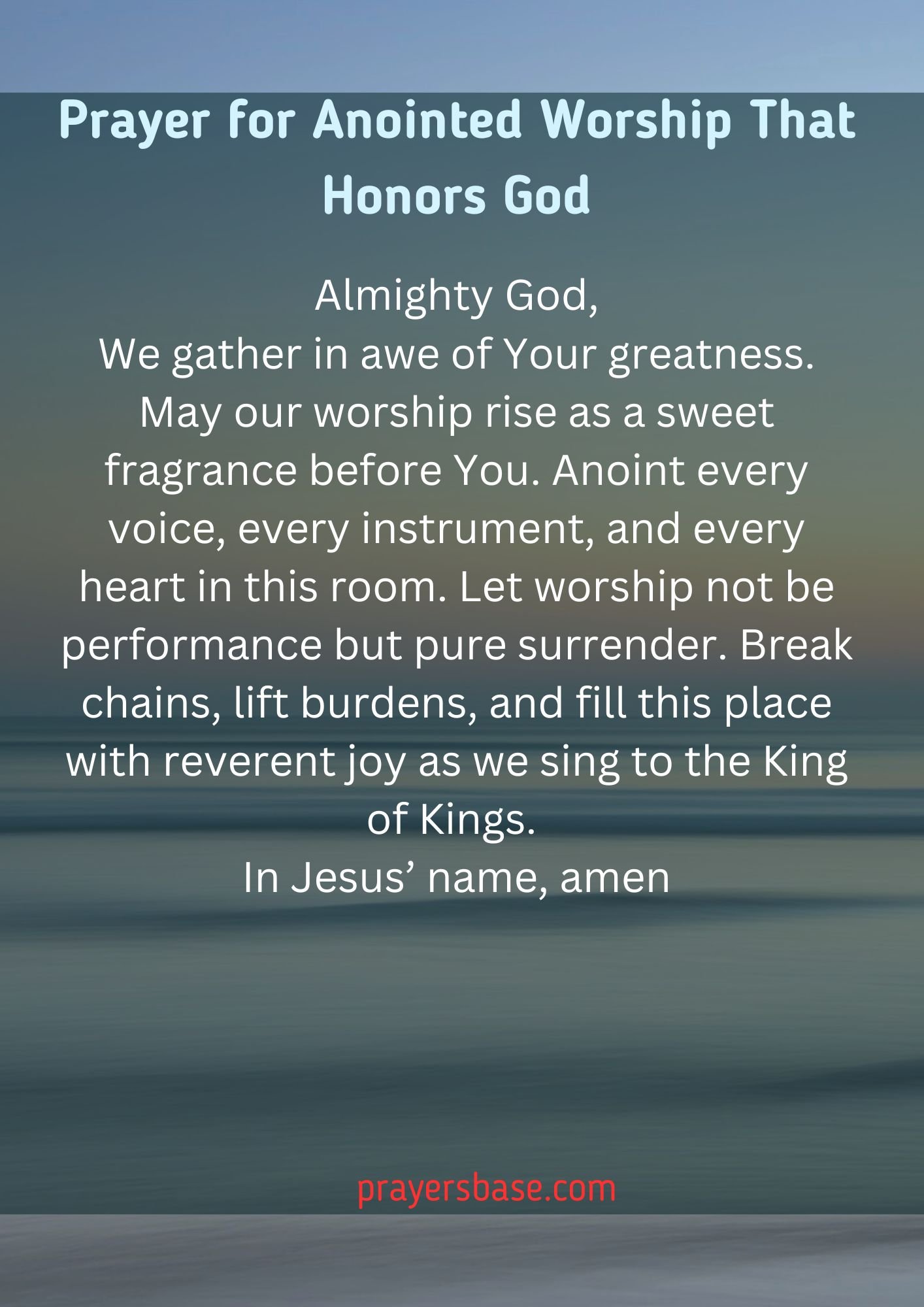 17 Powerful Intercessory Prayers for Sunday Service to Invite God’s ...