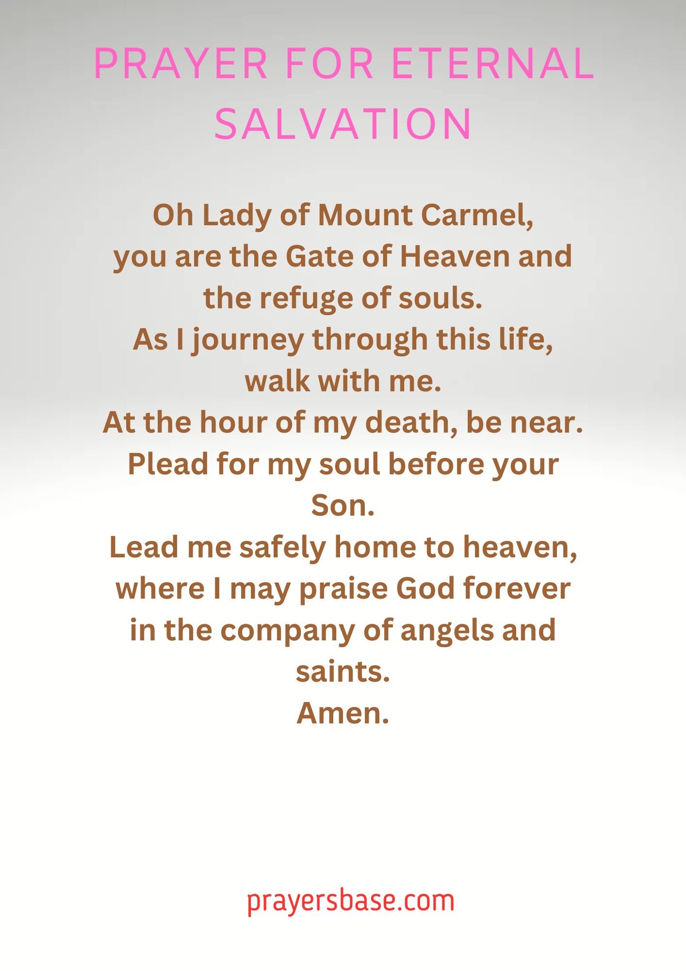 12 Powerful Prayers to Our Lady of Mount Carmel for Protection and ...