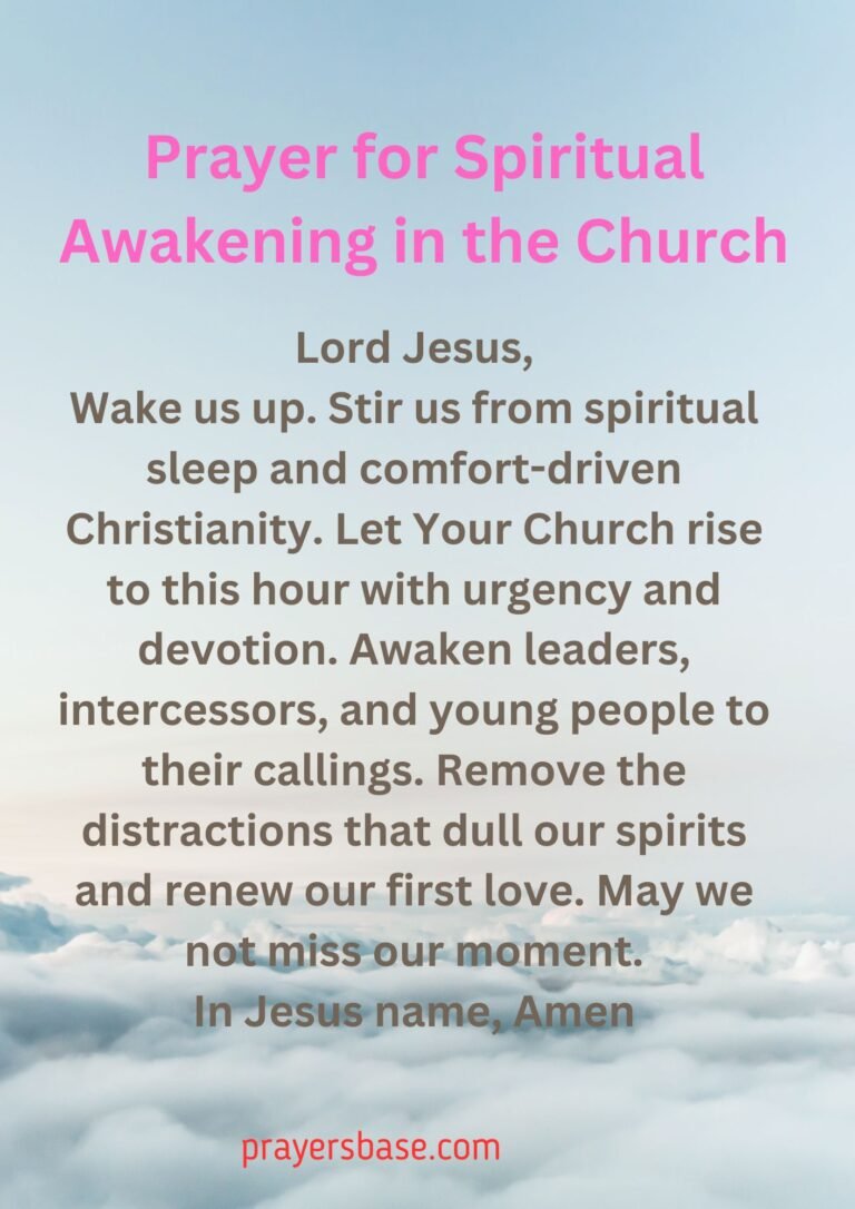 21 Powerful Prayers for the Body of Christ to Strengthen Unity, Revival, and Spiritual Growth in ...