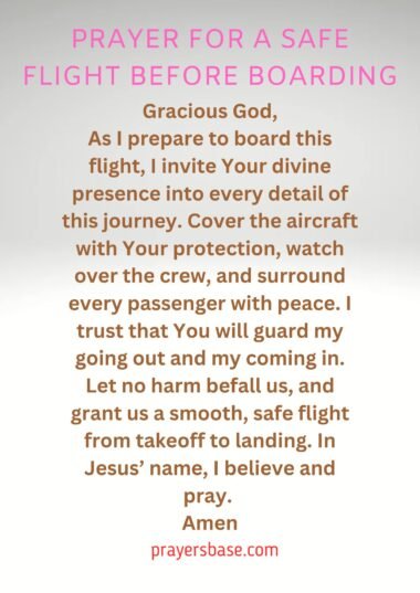 21 Comforting Prayers for a Safe Flight to Ask God’s Peace, Protection ...