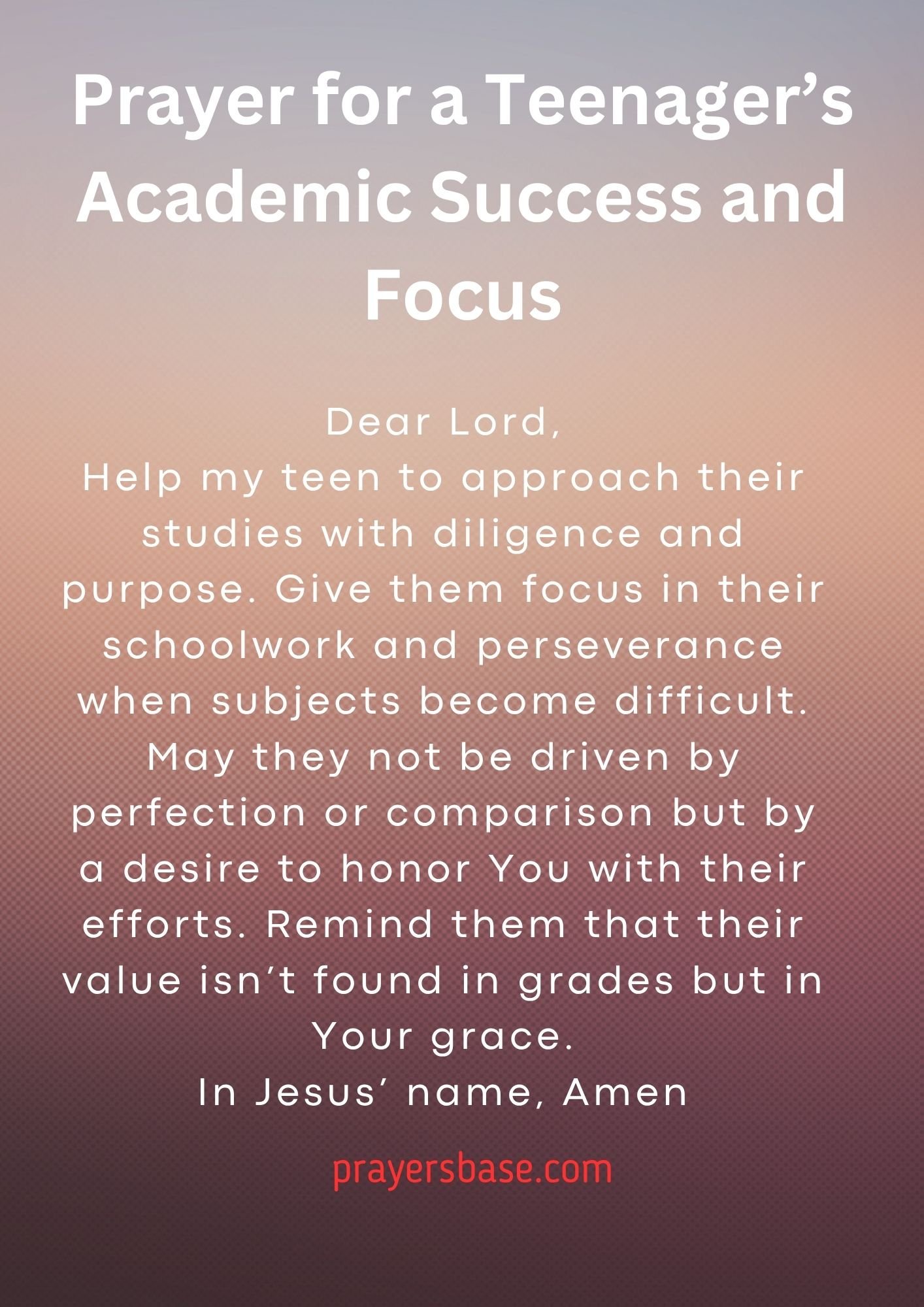 21 Powerful Prayers for Christian Parents Raising Teenagers (With Bible ...