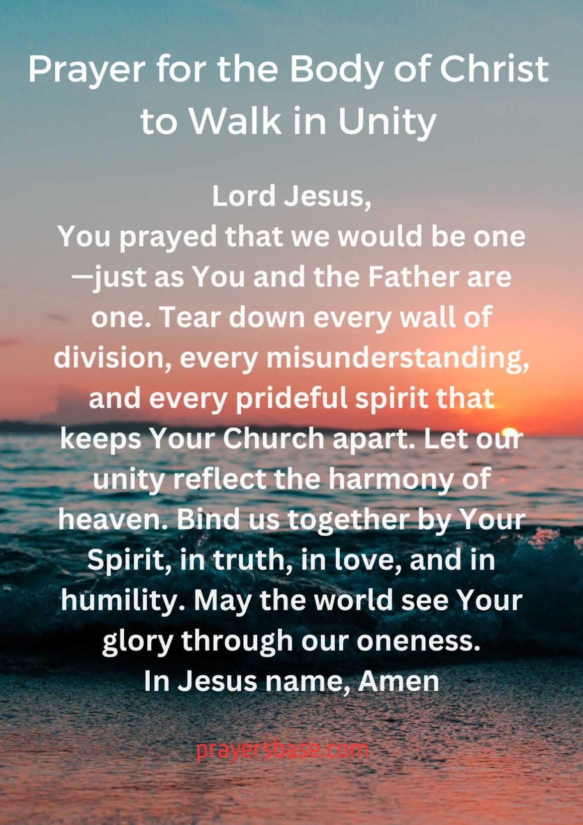 21 Powerful Prayers for the Body of Christ to Strengthen Unity, Revival, and Spiritual Growth in ...