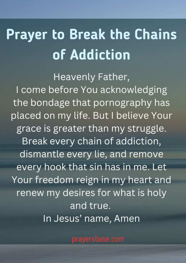 30 Powerful Pornography Prayers with Scriptures for Deliverance and ...