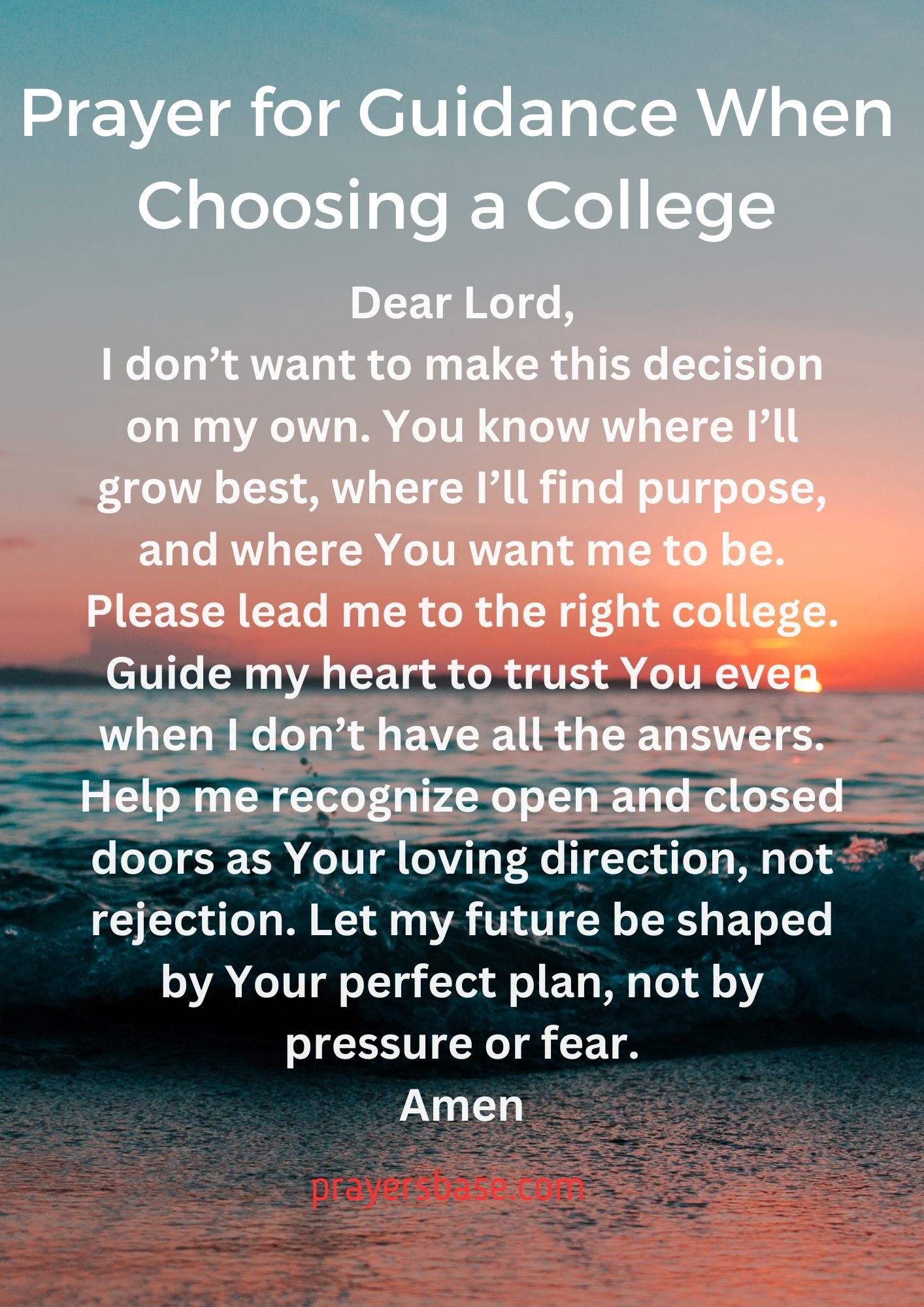 21 Powerful Prayers for Students Preparing for College (Christian ...