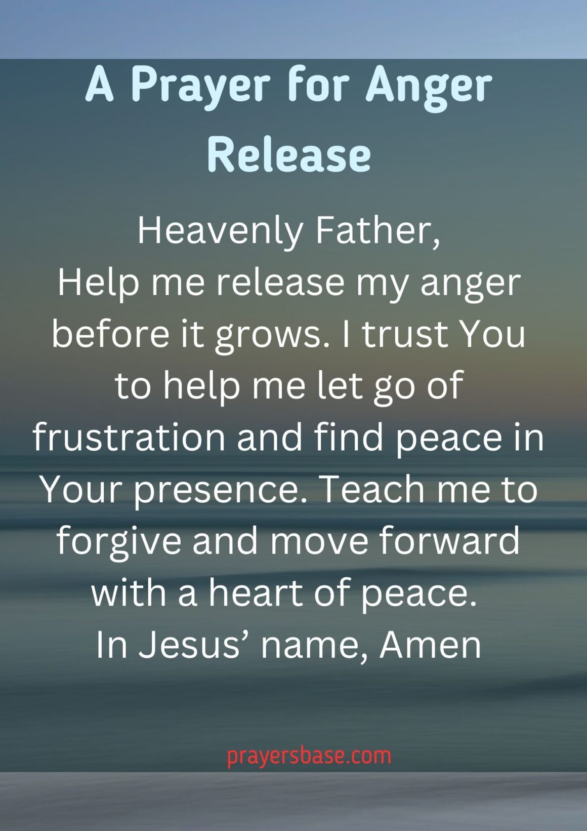 25 Powerful Prayers for Anger Management to Find Peace and Healing ...