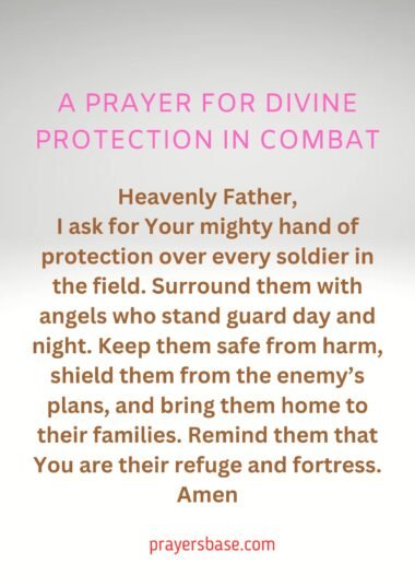 18 Powerful Prayers for Armed Forces to Guide and Protect Soldiers ...