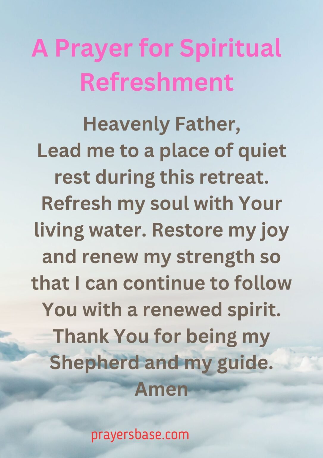 25 Powerful Prayers to Guide and Bless Your Spiritual Retreat - Prayersbase