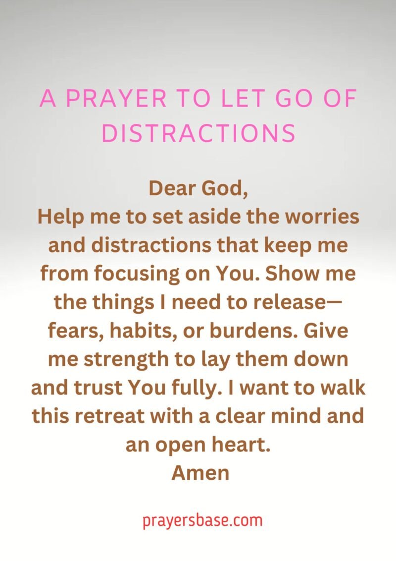 25 Powerful Prayers to Guide and Bless Your Spiritual Retreat - Prayersbase