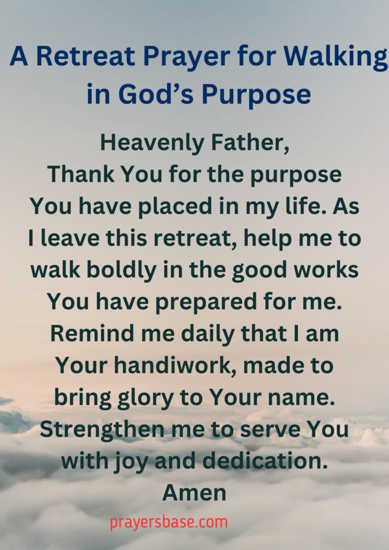 25 Powerful Prayers to Guide and Bless Your Spiritual Retreat - Prayersbase