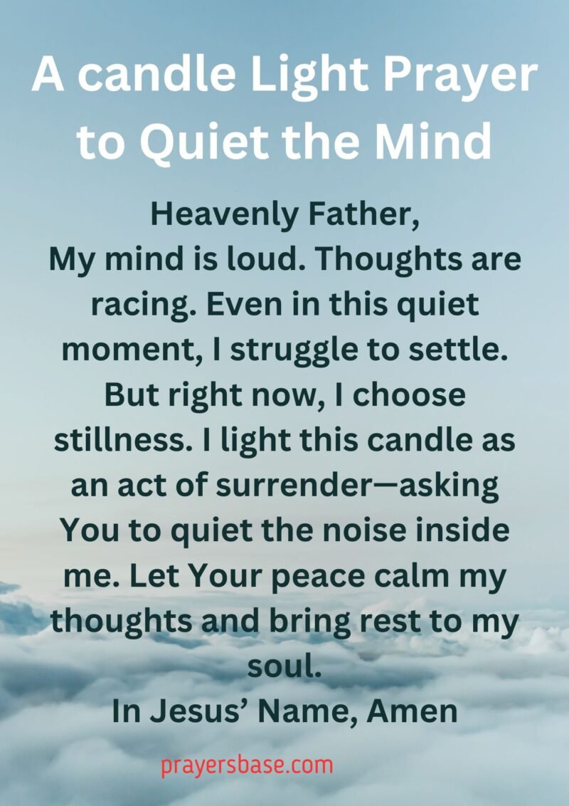 21 Sacred Prayers for Candle Lighting: Blessings for Reflection, Peace ...