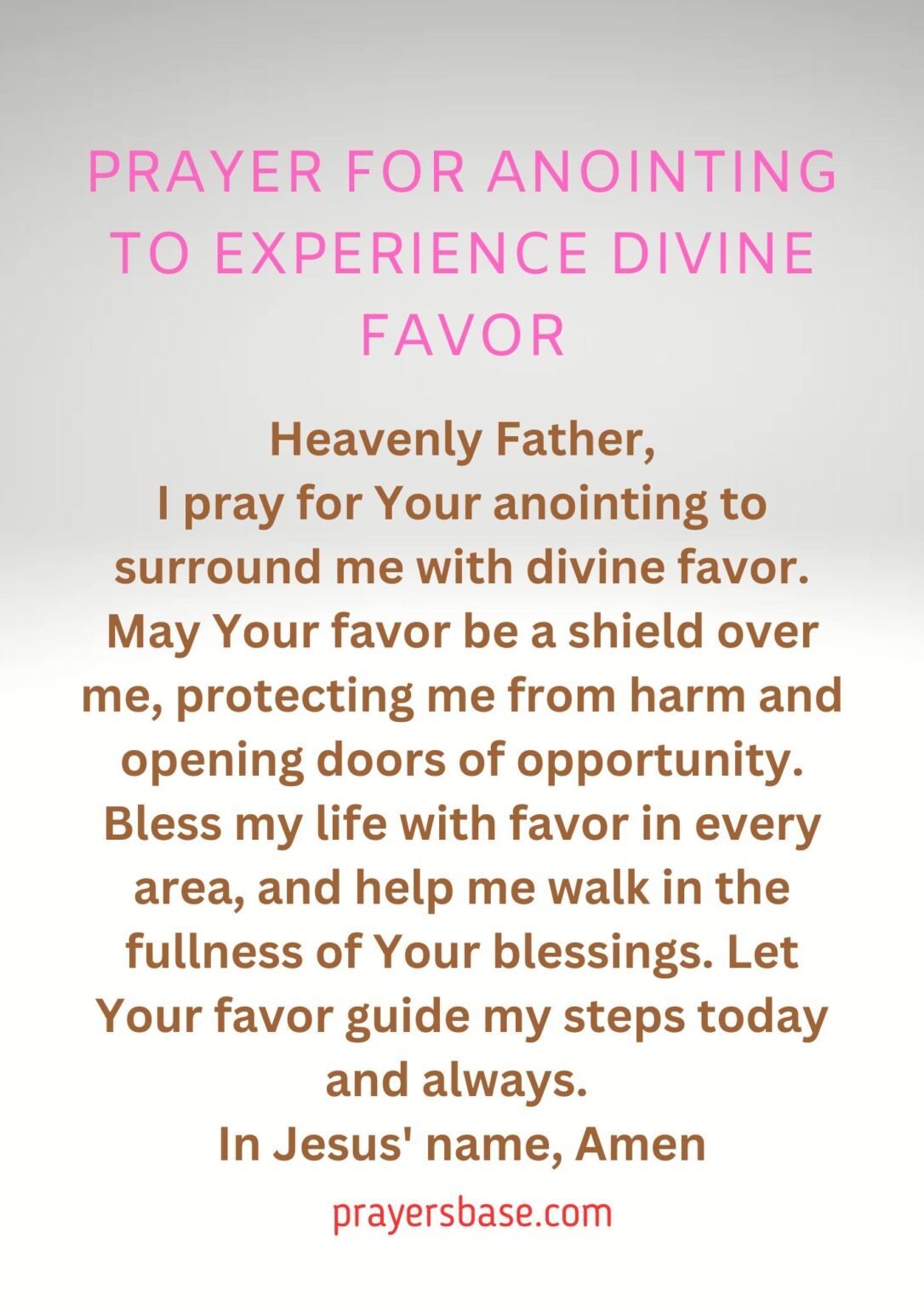 21 Powerful Prayers for Anointing to Activate God’s Presence, Purpose ...