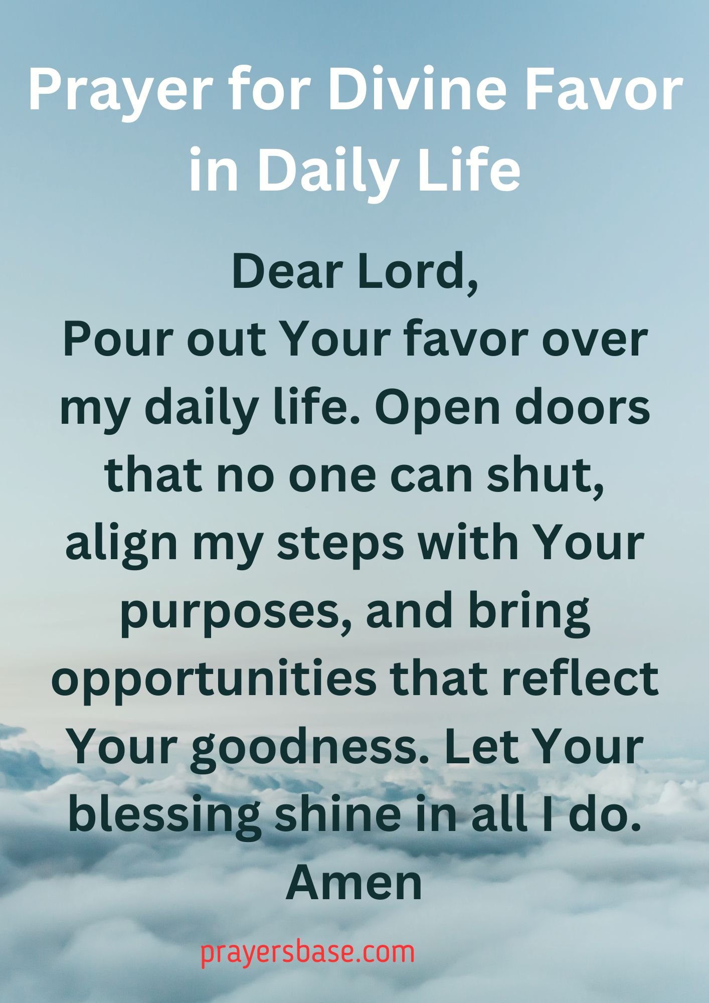 25 Powerful Prayers for Blessing Your Life, Family, Finances, and ...
