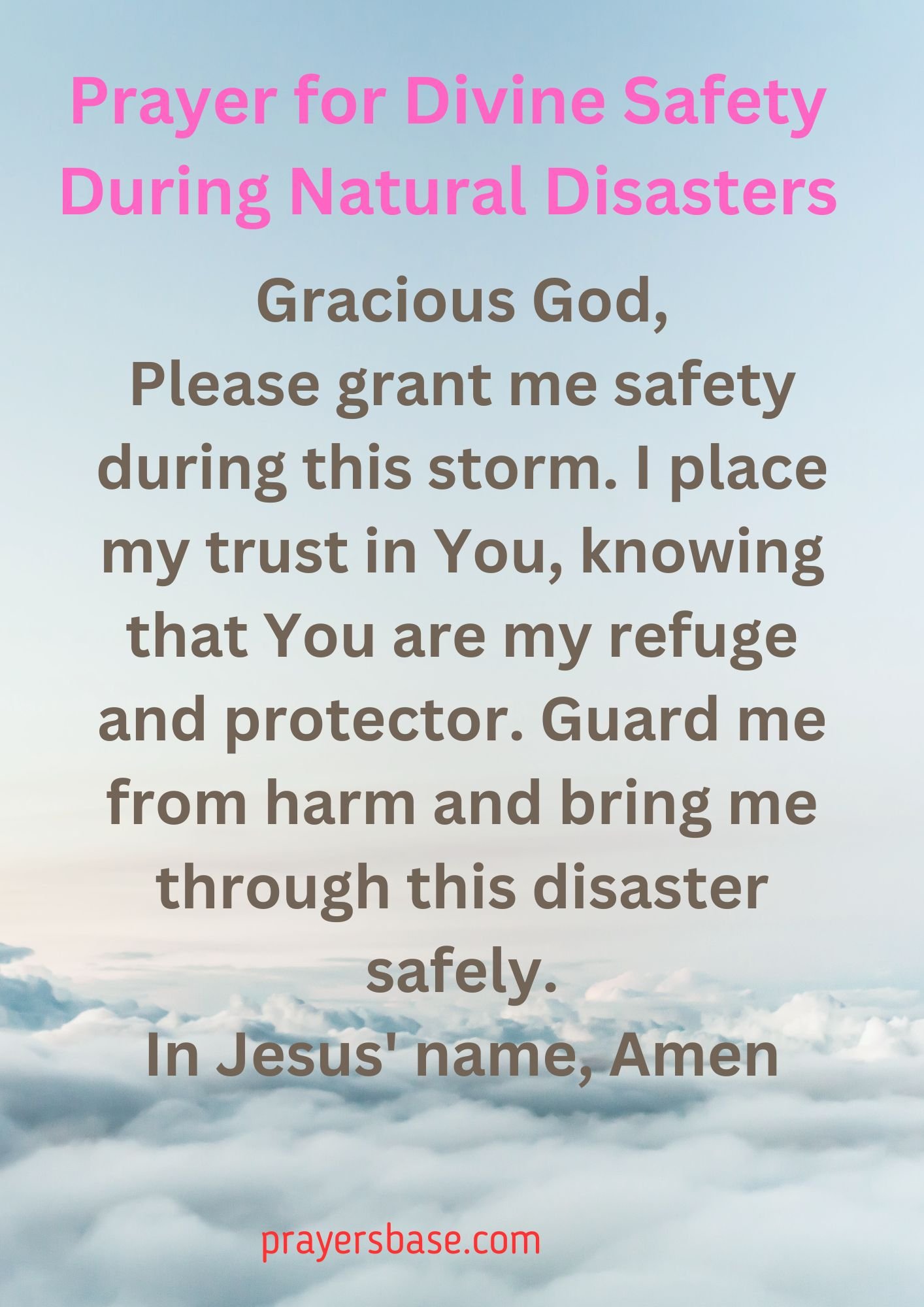 20 Powerful Prayers for Protection Against Storms and Floods to Keep ...