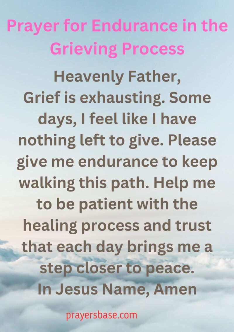 21 Comforting Prayers for Bereaved Families Seeking Strength, Peace ...