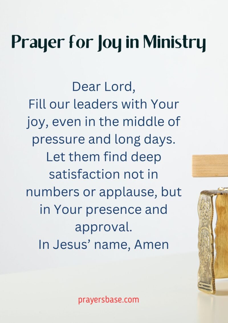 21 Powerful Prayers for Church Leaders: Strength, Wisdom, and Godly ...