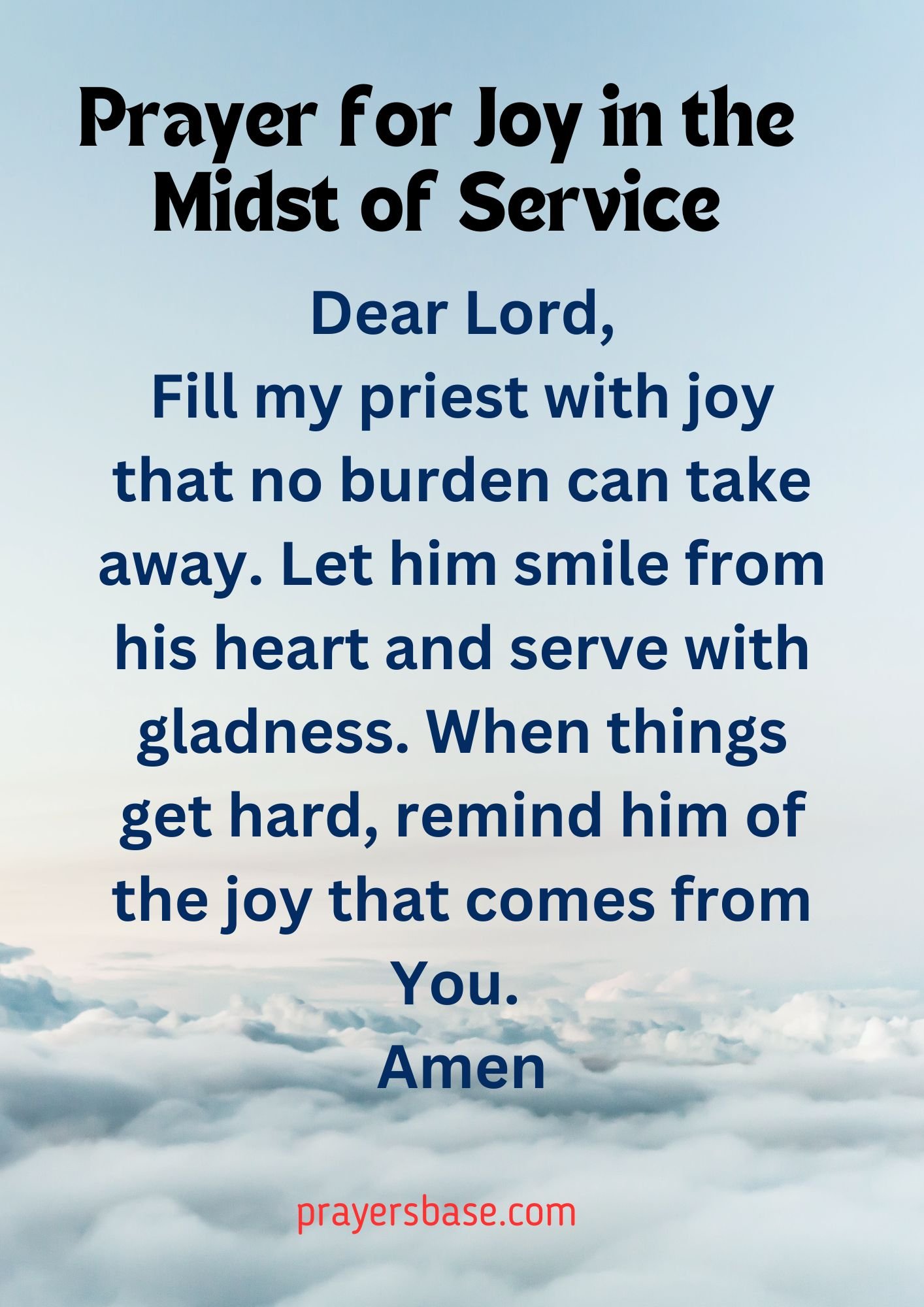 25 Powerful Prayers for a Priest’s Strength, Wisdom, and Blessings in ...