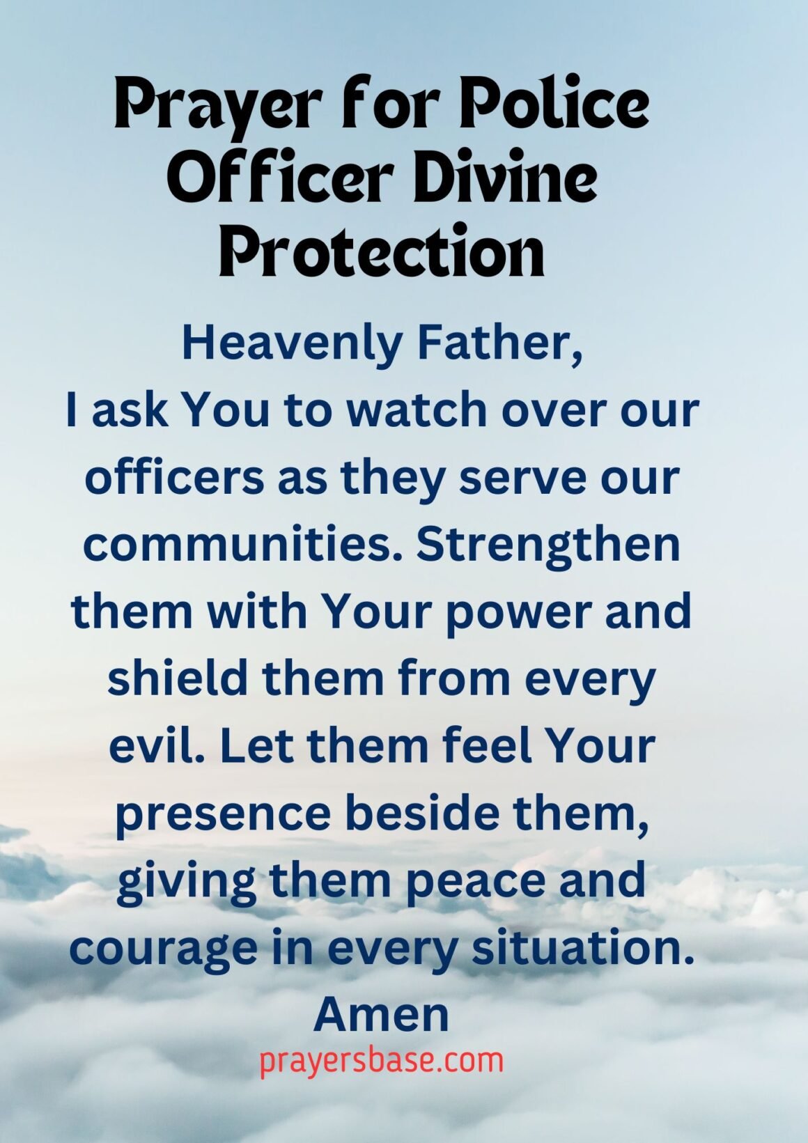 25 Powerful Prayers for a Police Officer: Seeking God's Protection ...