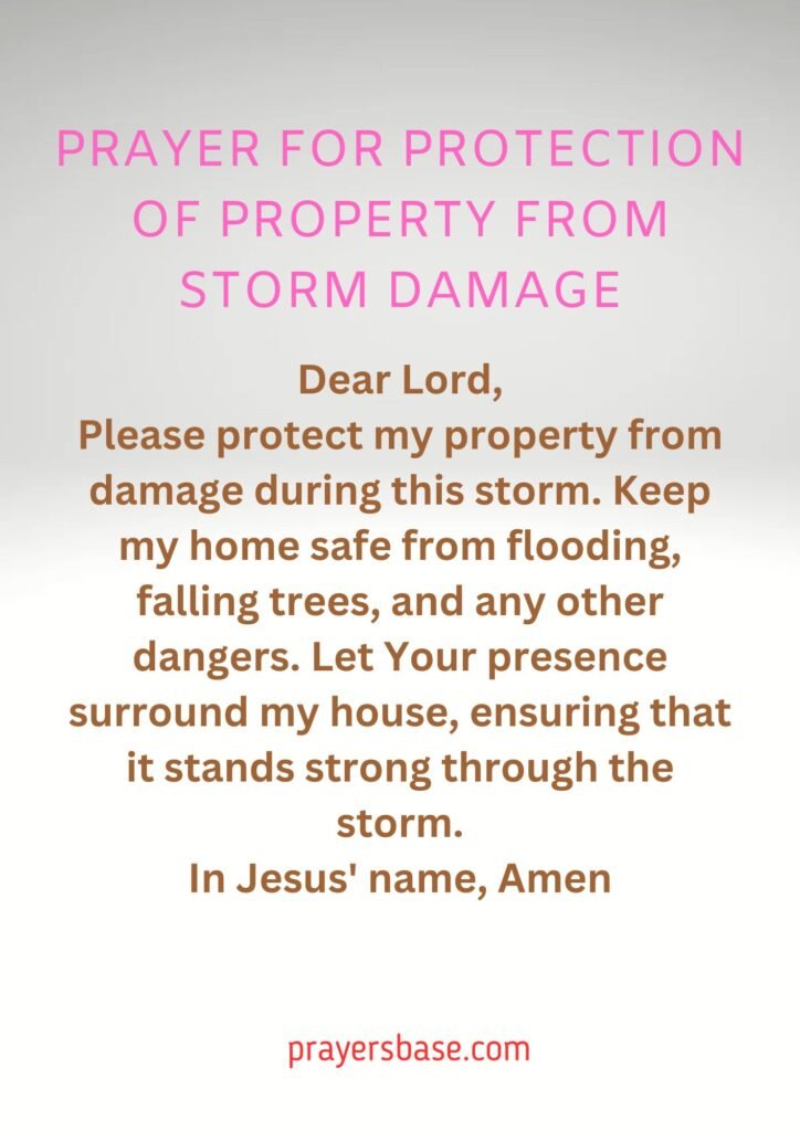 20 Powerful Prayers for Protection Against Storms and Floods to Keep ...