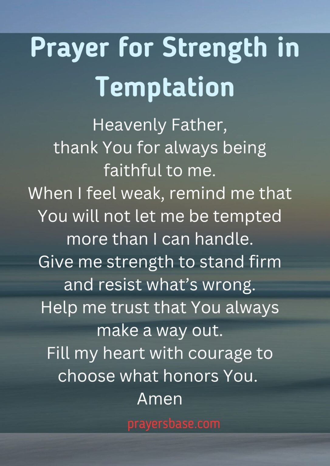 22 Powerful Prayers for Temptation to Overcome Weakness and Stay Strong ...