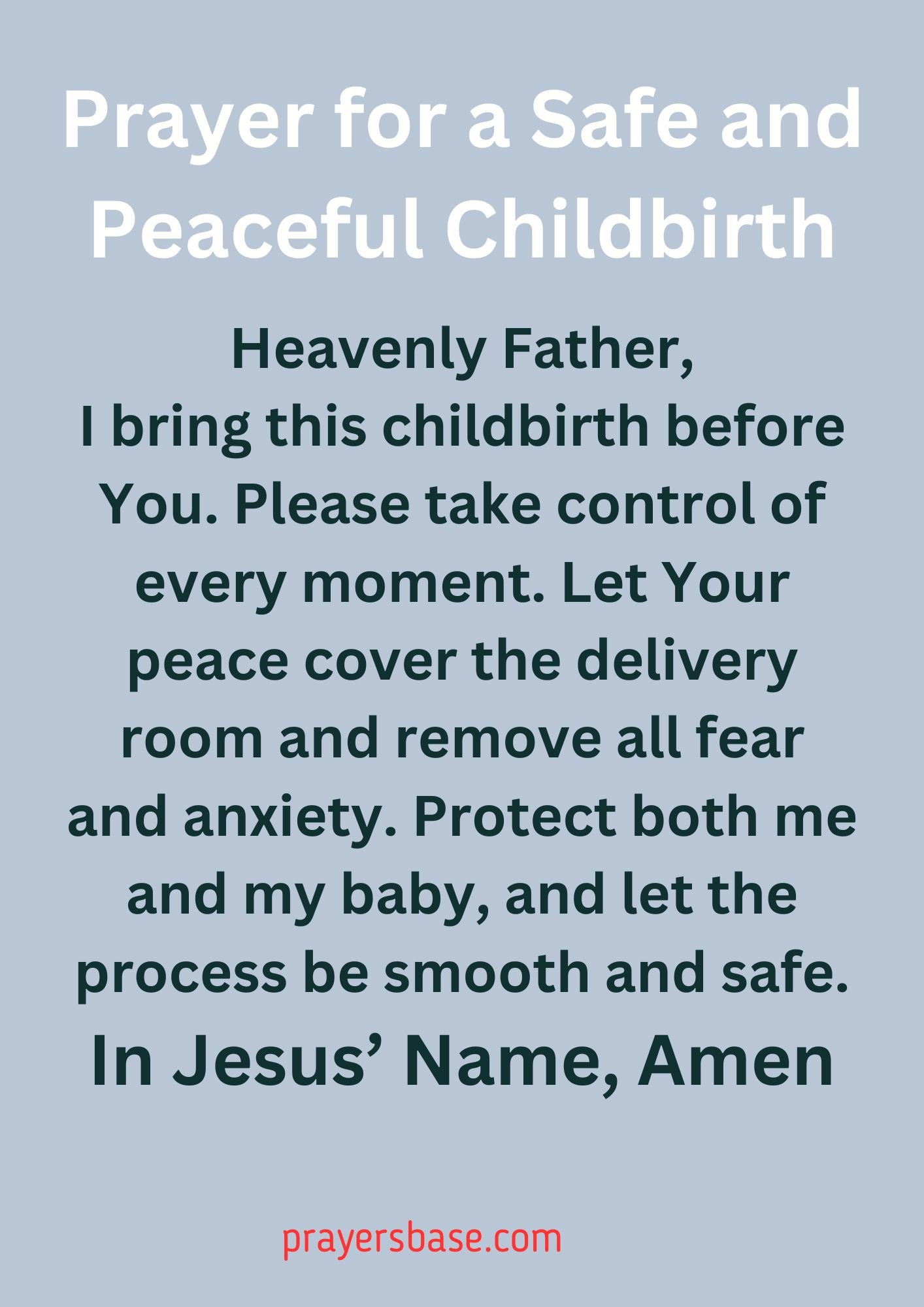 21 Powerful Prayers for Childbirth: Safe Delivery, Strength, and God’s ...