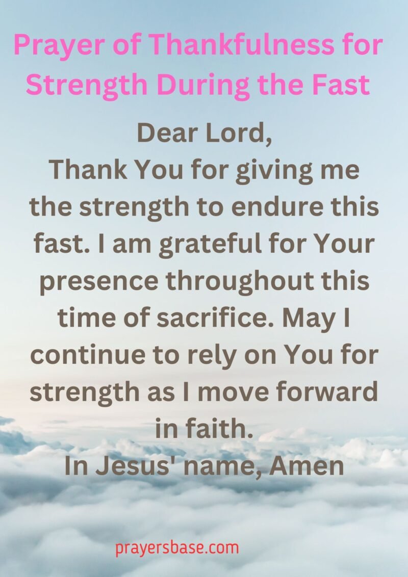 15 Powerful Prayers for Breaking Fast and Receiving God’s Blessings and ...